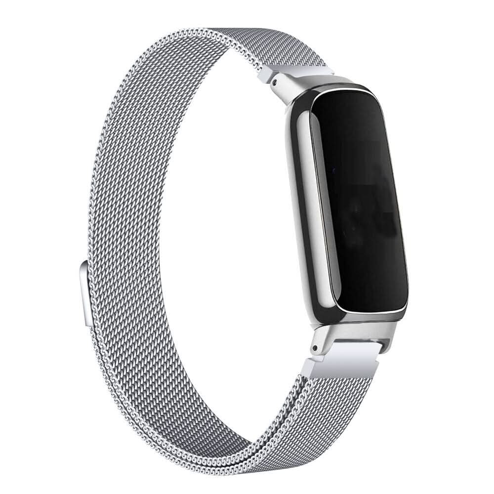 Silver Metal Strap for Fitbit Inspire 3 – FitStrapsUK