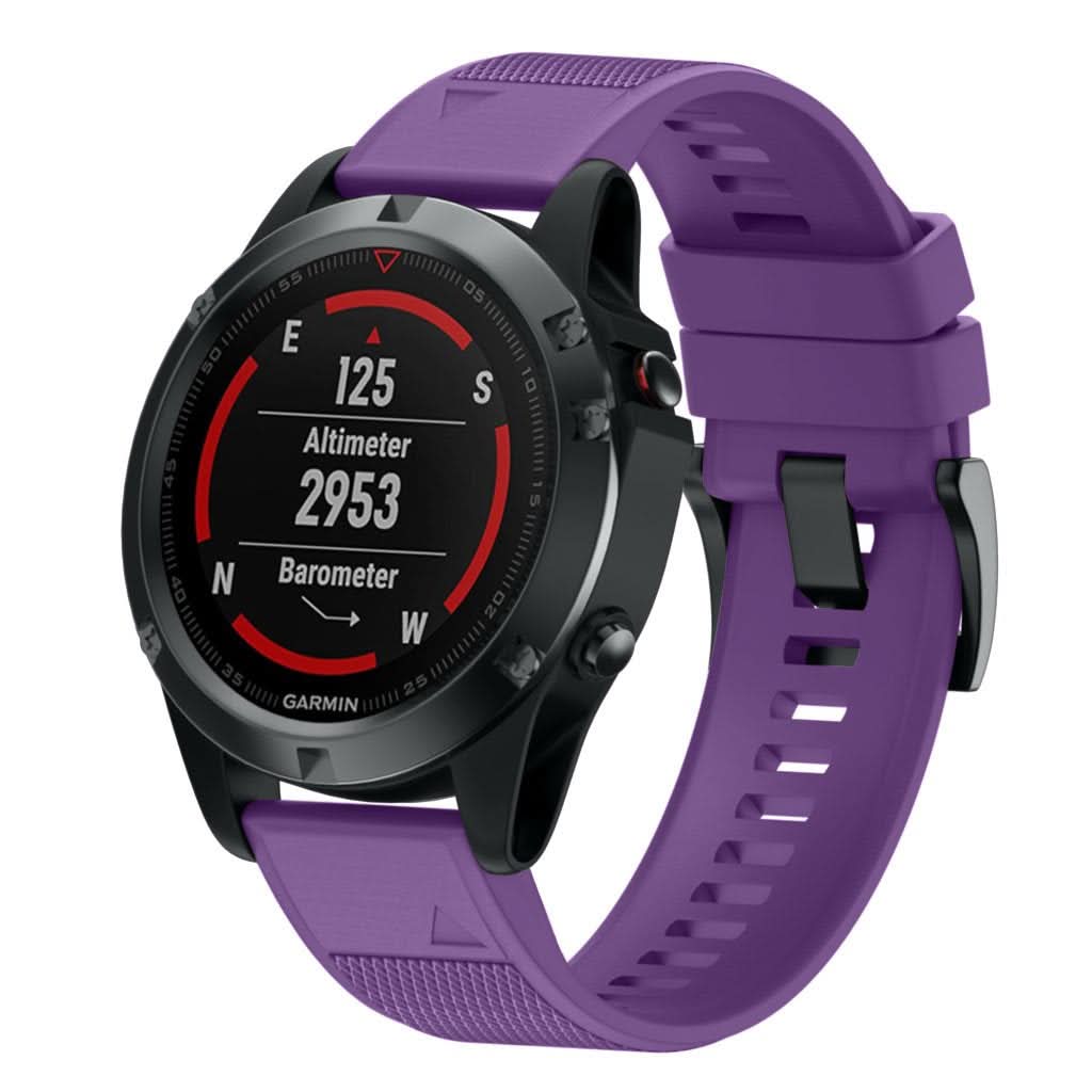 Purple Garmin Instinct Strap – FitStrapsUK