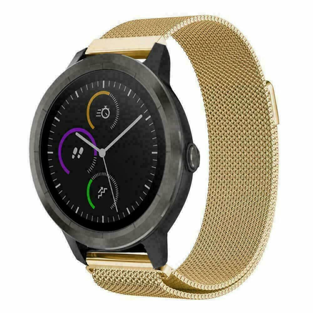 Gold Metal Samsung Galaxy Watch Strap – FitStrapsUK