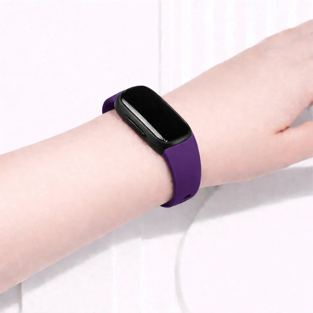 Dark Purple Strap for Fitbit Inspire 2 – FitStrapsUK
