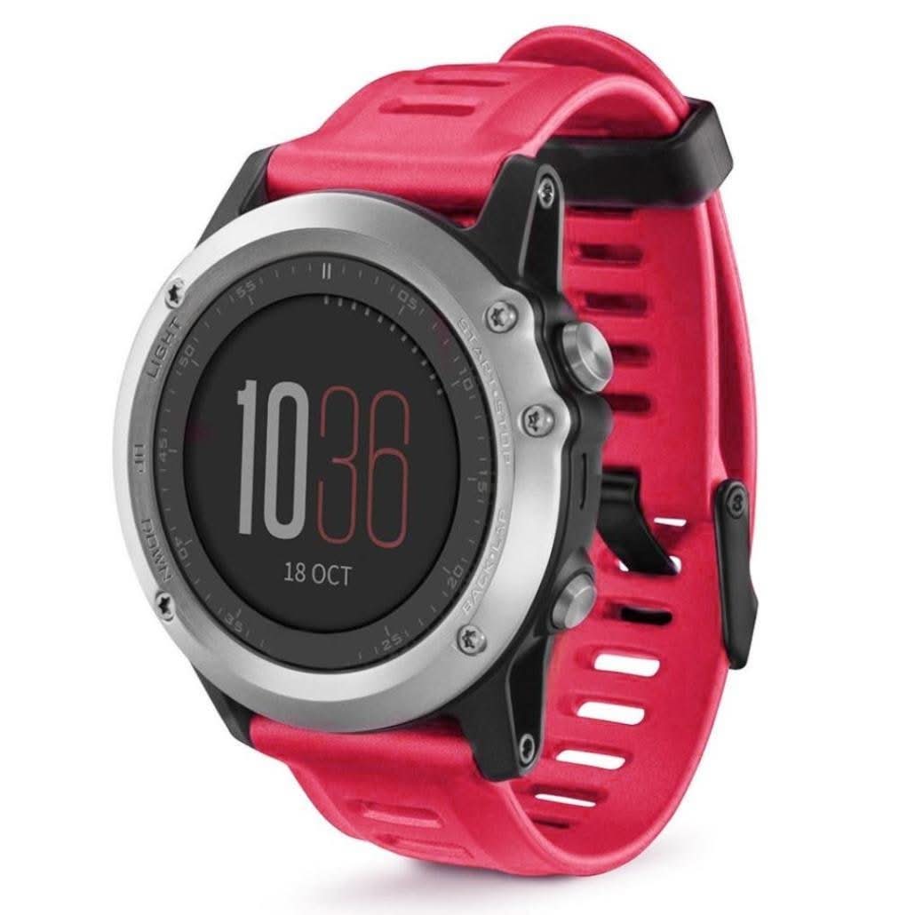 Hot Pink Garmin Fenix 3 Strap – FitStrapsUK