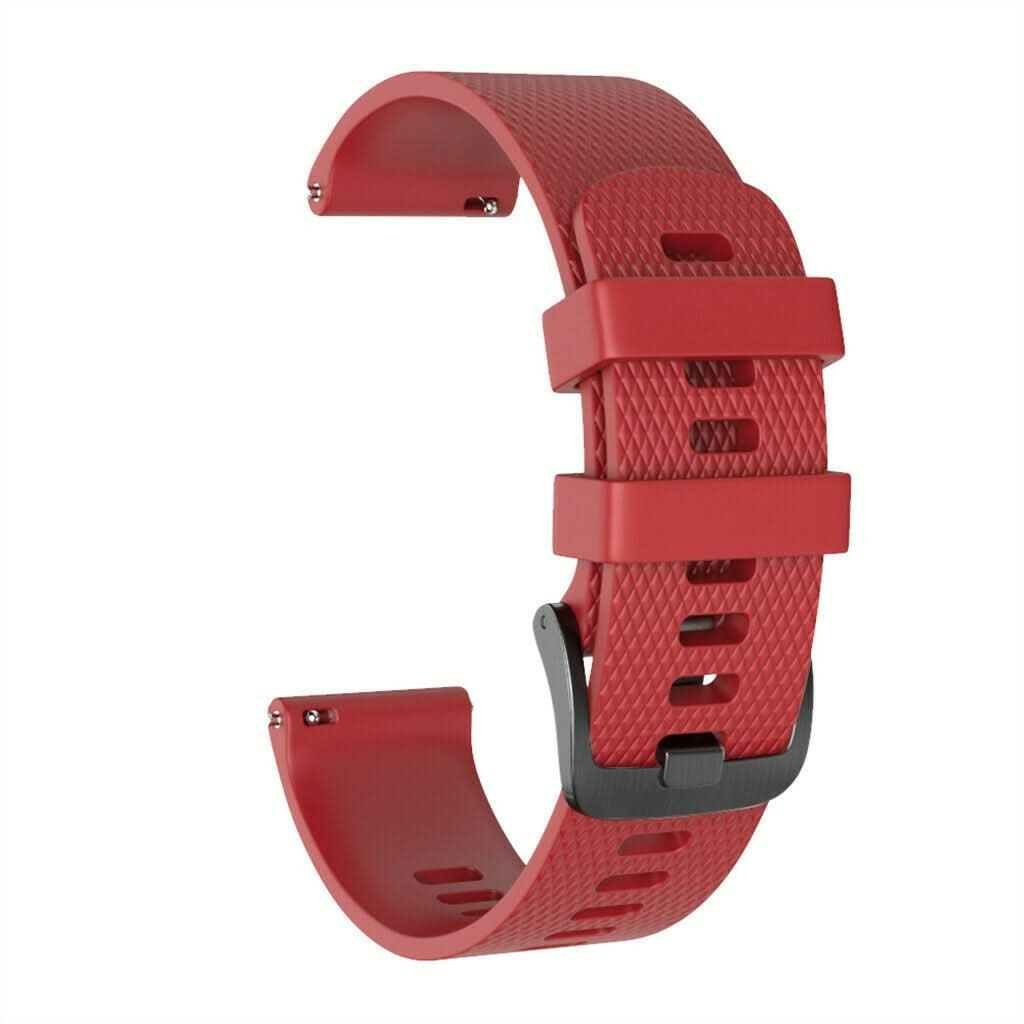 Red Garmin Forerunner 245 Strap – FitStrapsUK