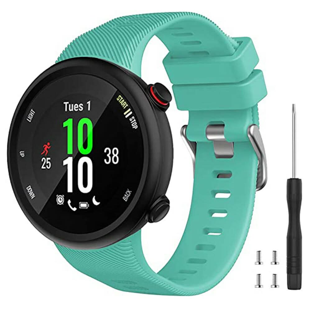 Grey Garmin Forerunner 45 Strap – FitStrapsUK