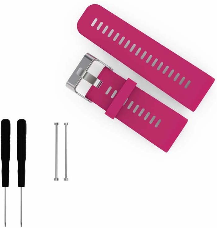 Hot Pink Garmin Vivoactive HR Strap – FitStrapsUK